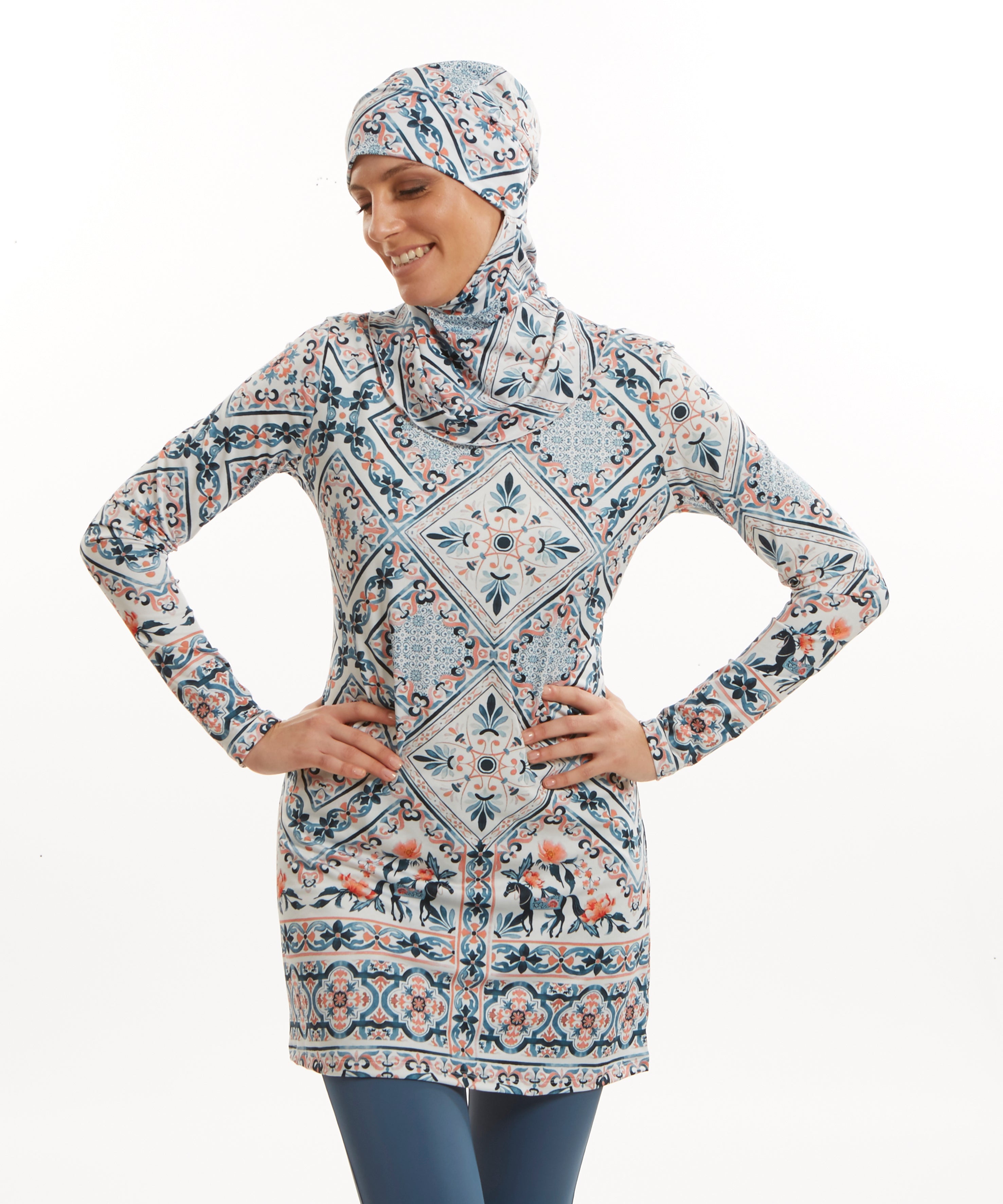 MAYA SWIM DRESS – MUNAMER